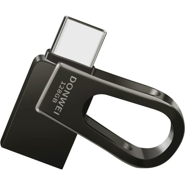 Cle Usb 128 Go, Clé Usb C 3.0, Clef Usb Otg Type C 2 En 1 Rapide Flash ...