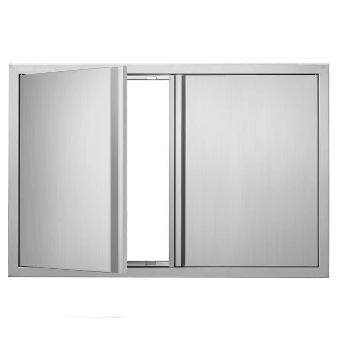 Porte inox cuisine extérieure - VEVOR - Porte d'Accès pour Cuisine ...