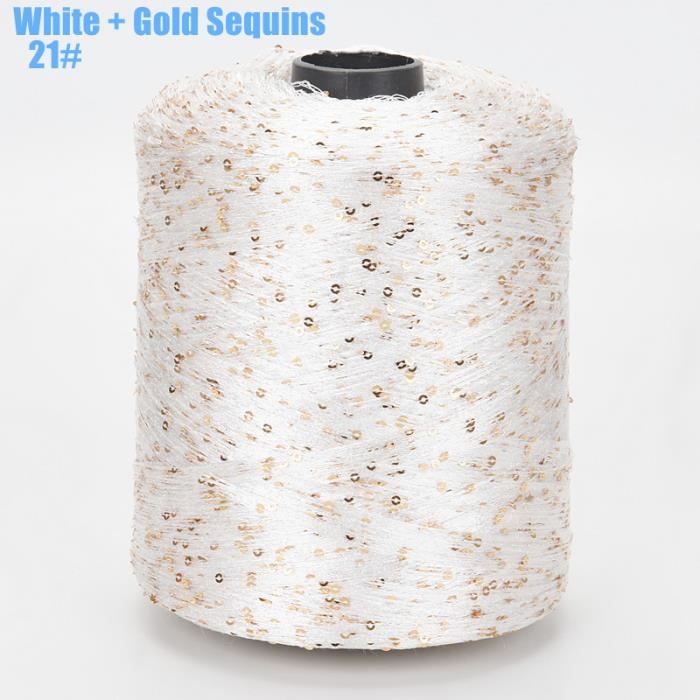 LAINE A TRICOTER,21--Fil mercerisé'été en soie glacée, 3500M -500g ...