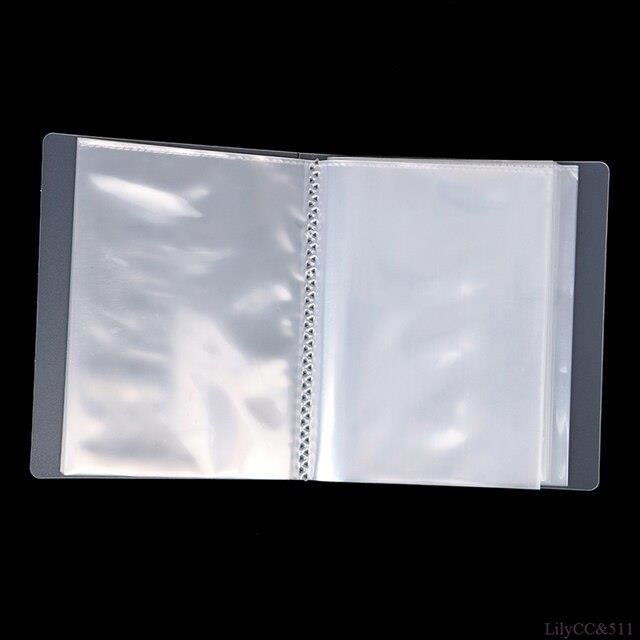 ALBUM PHOTO,--Livre de poche pour cartes A6, 40 feuilles, grand format ...