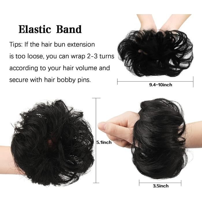 Chignon Postiche Cheveux Humains, Humains Extension De Cheveux ...