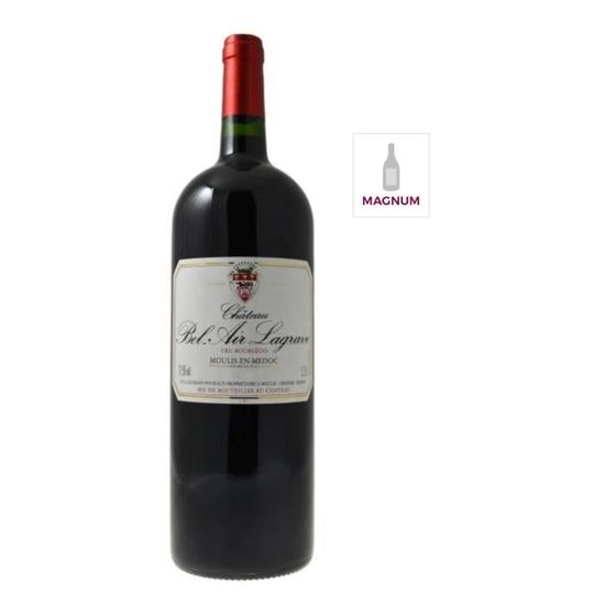 Château Bel Air Lagrave 1994- Moulis en Médoc-Vin Rouge de Bordeaux Magnum - La cave Cdiscount