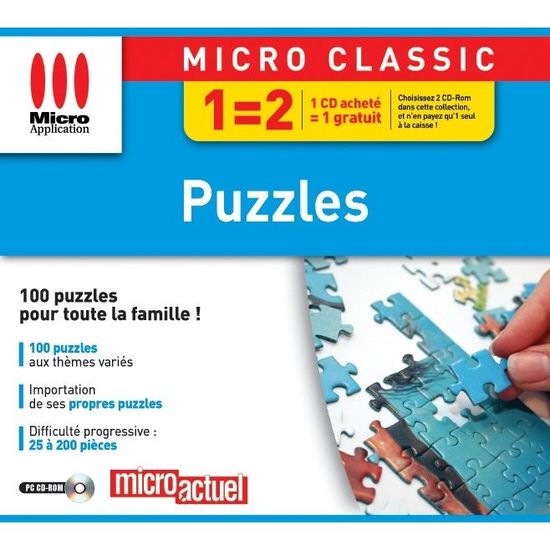 PUZZLES / JEU PC CD-ROM - Cdiscount Jeux vidéo