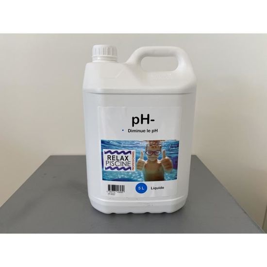 PH Moins pour piscine, bidon de 5L - Cdiscount Jardin