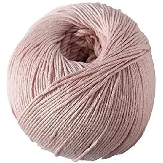 Fil Natura - Pelote de fil à tricoter et à crocheter | 100% coton - Idéal pour déco et vêtements ...