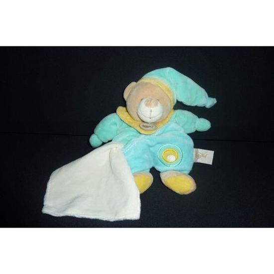 DOUDOU OURS ET SON MOUCHOIR BABYNAT 1730618 - Cdiscount Puériculture ...