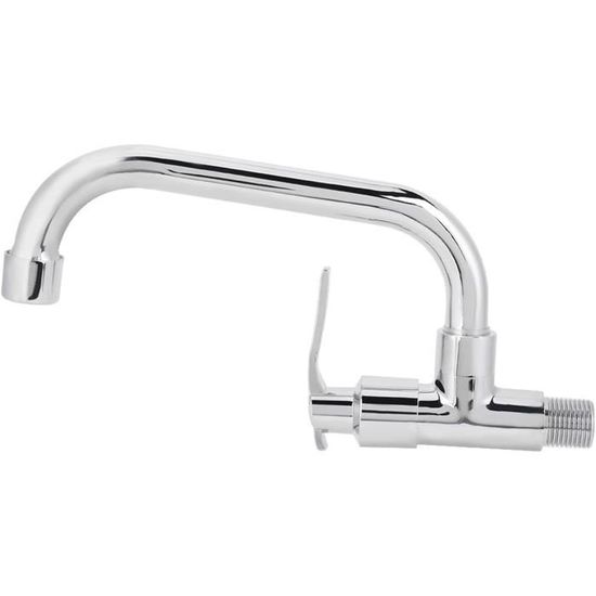 Robinet De Cuisine Robinet Simple À Eau Froide Mural Robinet D'Évier De ...