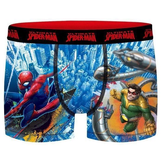 Ultimate Spiderman Boxer enfant, caleçon garçon, original et ...