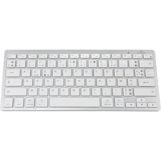 Clavier Sans Fil Bluetooth Pour Pc, Compatible Avec Windows 11,10, 8 ...