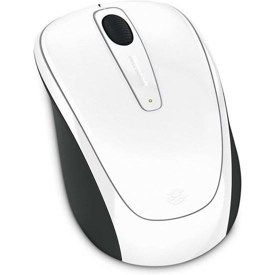 Microsoft Wireless Mobile Mouse 3500 - Souris sans fil Blanche238 ...