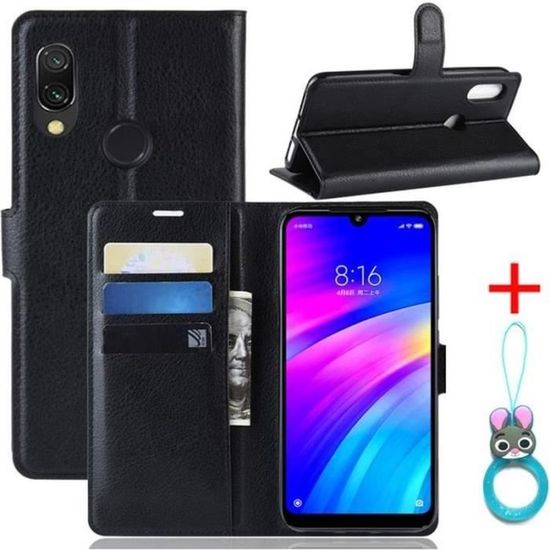 Coque pour téléphone portable Xiaomi redmi 7 noir - Cdiscount Téléphonie