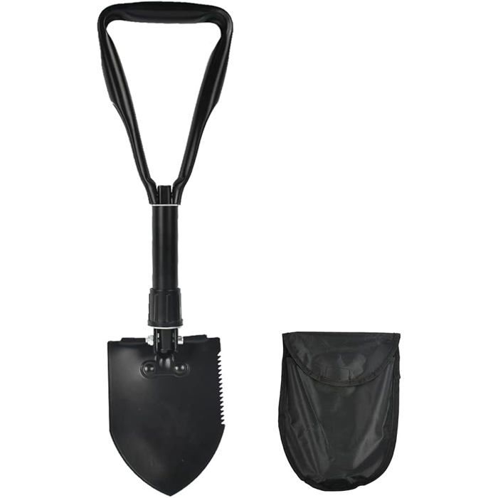 Pelle pliable de survie multifonction outil de camping compact avec sac ...
