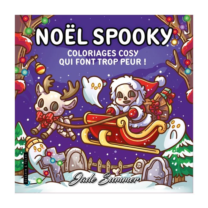 Noël Spooky - Jade Summer - Coloriages cosy - Cdiscount Jeux - Jouets