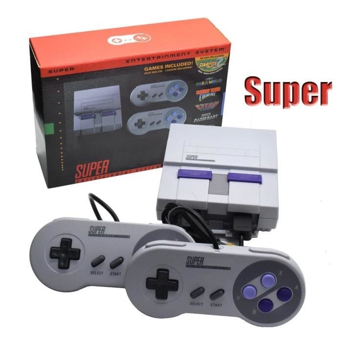 Standard-Mini Console de Jeu Rétro Classique SNES, Sortie Super HD ...