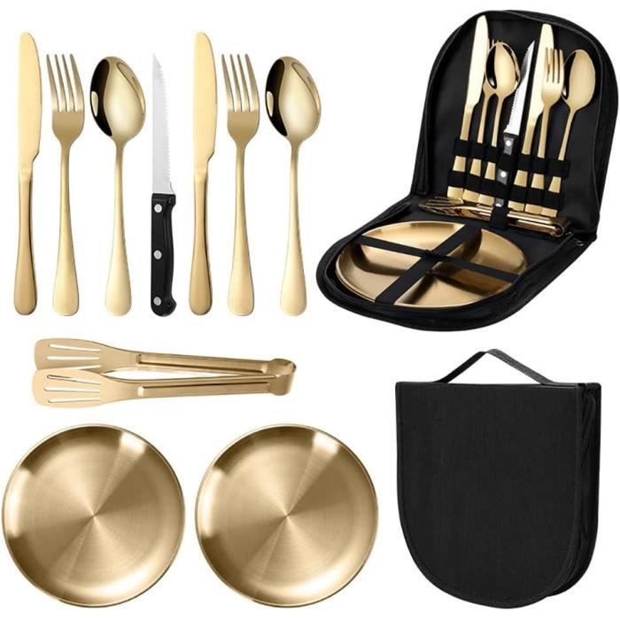 Ensemble de Couverts de Table 10 Pièces,Modern Cutlery Tableware ...