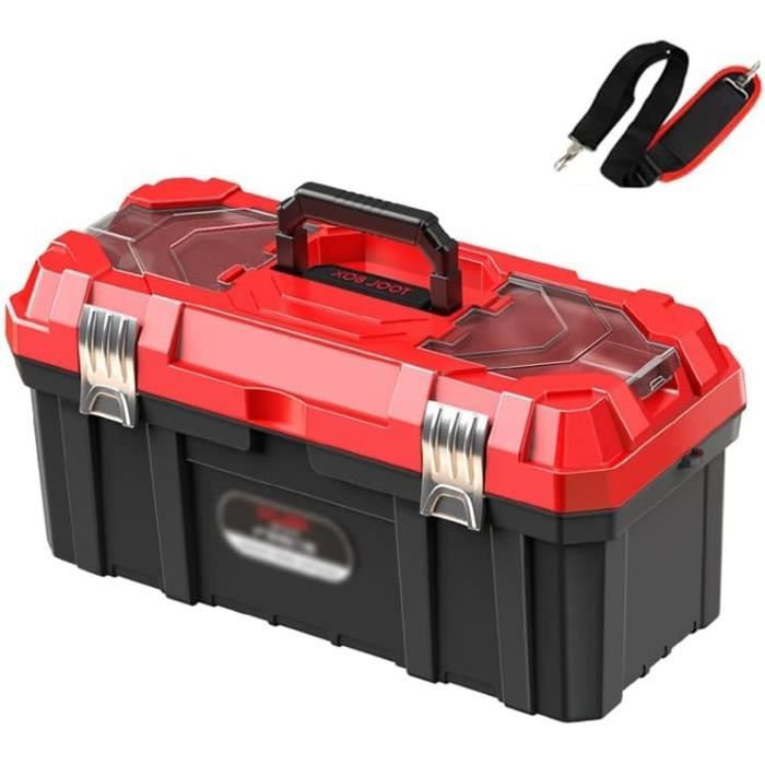 Boîte À Outils Portable En Plastique Avec Plateau Amovible Et Petit ...