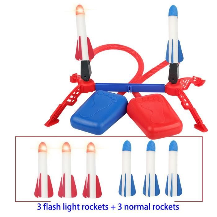 Fusée 10 - Lanceurs de fusée sautante pour enfants, jouets d'extérieur ...