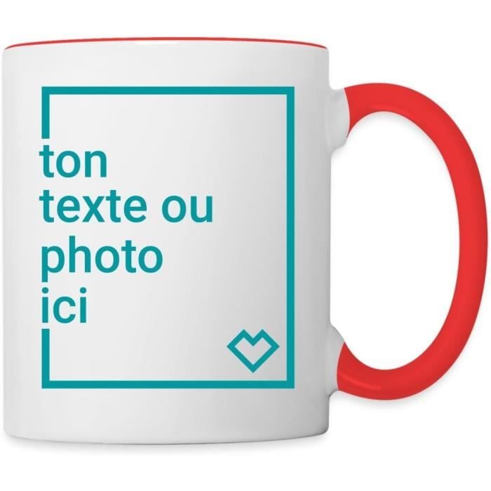 Créez Votre Propre Tasse Personnalisée Avec Texte Ou Photo Individuelle ...