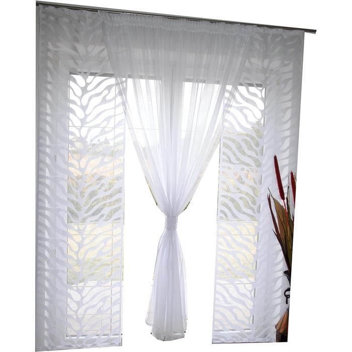 Hg-Amelia Rideau De Balcon Design Moderne (Motif 1)[n10201] - Cdiscount ...