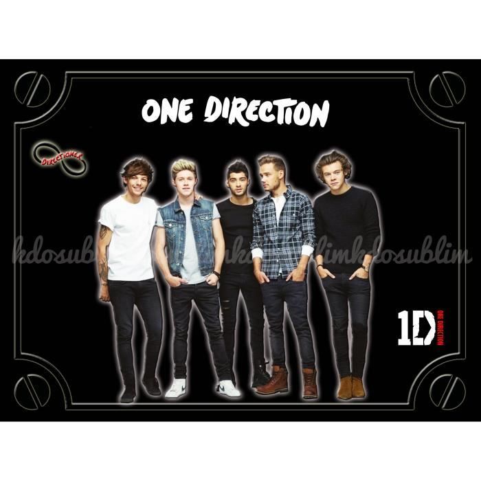 Plaque Alu plaque de rue One direction ref2 - Cdiscount Maison