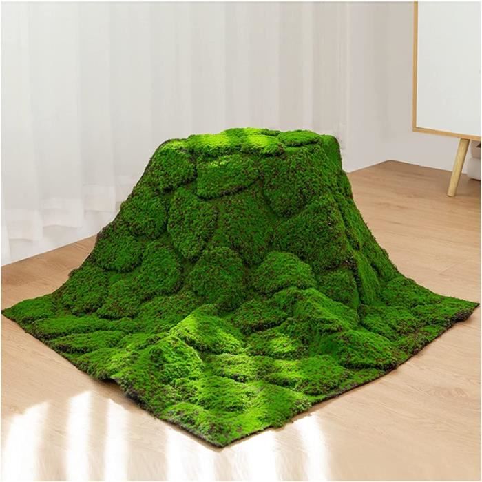 1x1m Tapis de Gazon Artificiel Fausse Herbe Réaliste Tapis Gazon ...