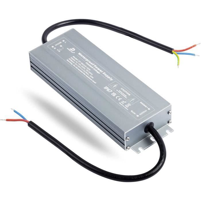 Transformateur 24V Led 60W Driver, Alimentation 2,5A Étanche Ip67, Transfo 220V-230V Ac À Dc ...