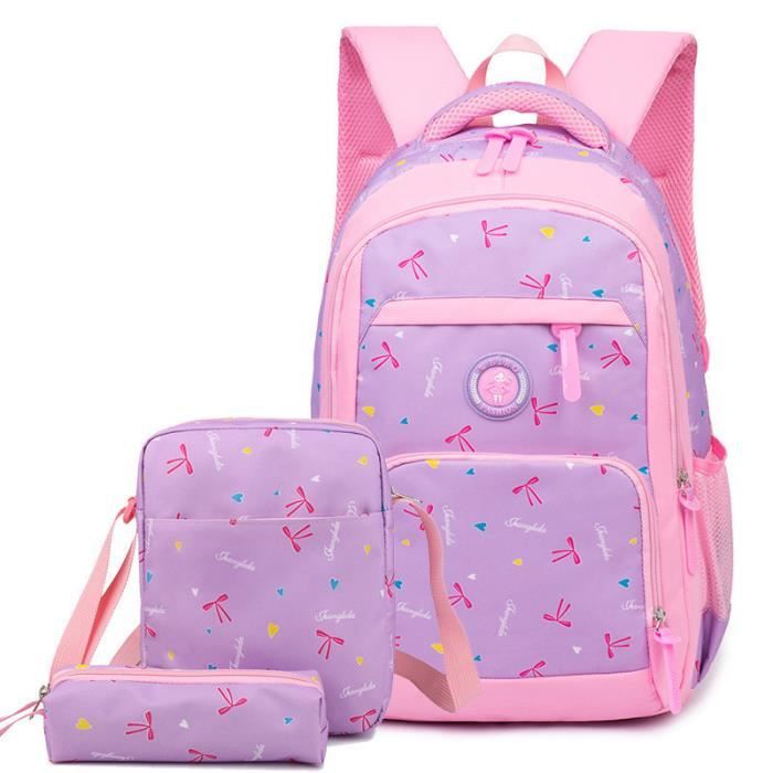 Sacs d'école Filles,sac à dos imprimé doux et mignon pour enfants,sac à ...