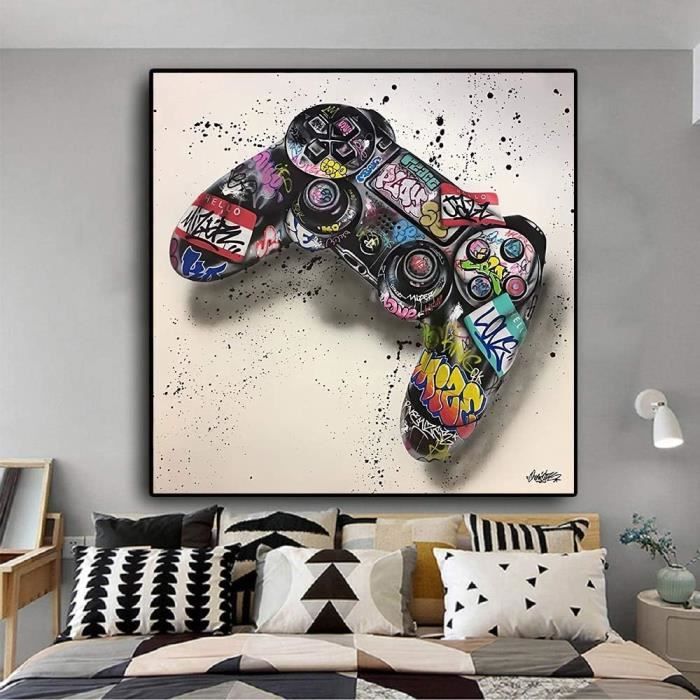 5D Bricolage Diamant Peinture Manette De Jeu Doodle Cristal Strass ...