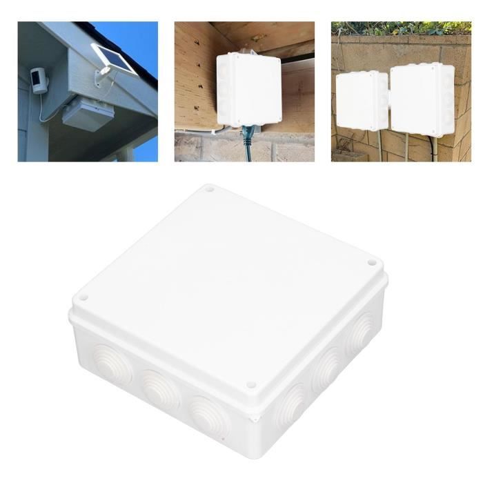 Boîtier de jonction électrique - EJ.LIFE - 200x200x80mm - Étanchéité ...