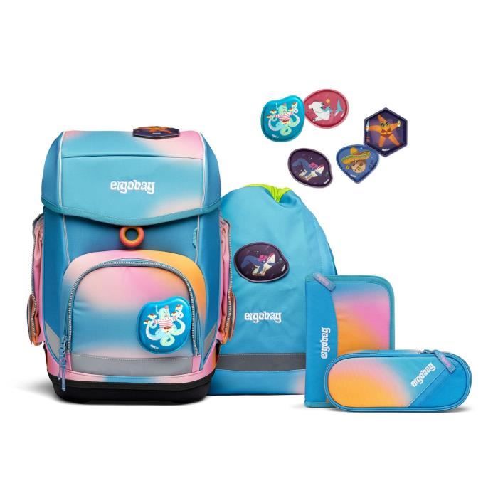 Ergobag Cubo Colour Splash Edition Schulranzenset 5-teilig ...