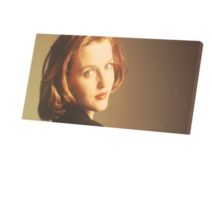 Tableau Décoratif Gillian Anderson The X Files Portrait FBI Agent ...