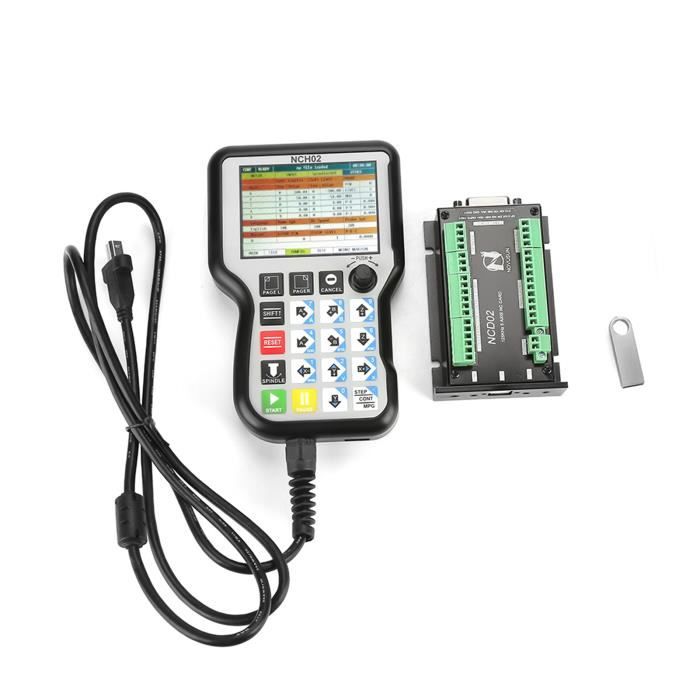 LIUX Carte Nc Usb Cnc Motion Control System Axis Controller Board Nch02 ...