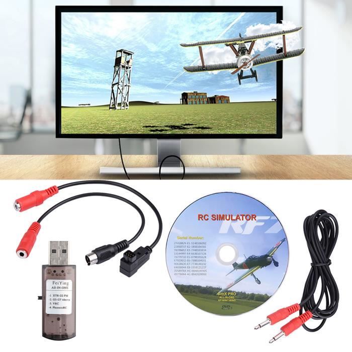Simulateur Rc MSA - FDIT - 22 En 1 - Real Flight G7 / G6 / G5 - Reflex Xtr - Phoenix 4 E2Hg ...