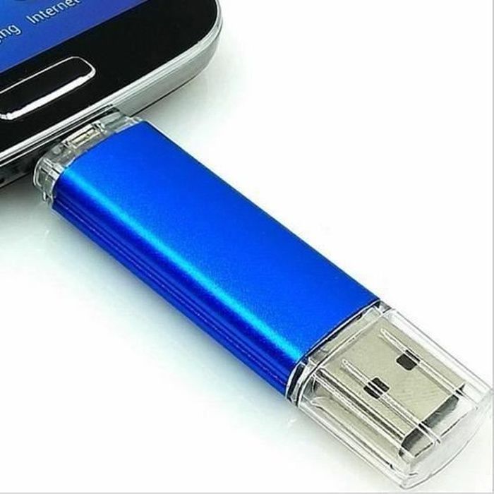Clé USB - GAAK - 128 Go - USB 2.0 - Micro USB OTG - Compatible PC et ...