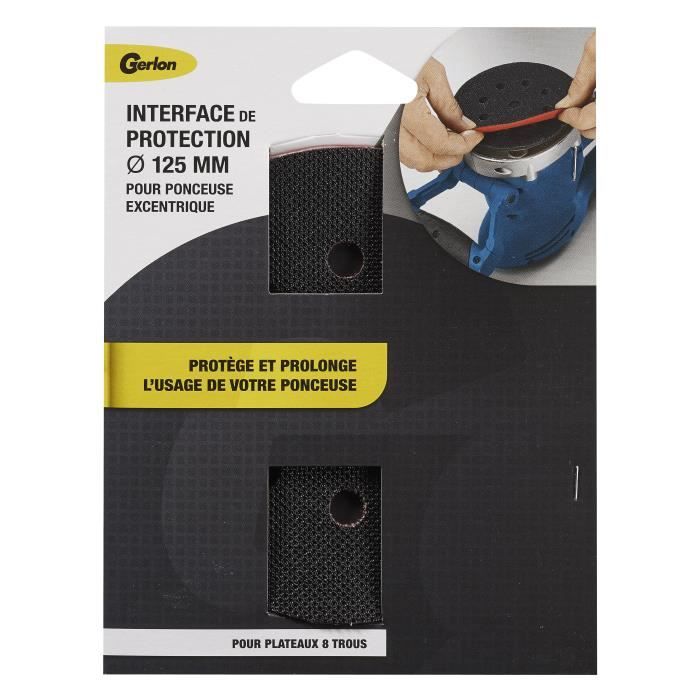 Interface de protection - Gerlon - 125 mm - Ponceuse excentrique ...