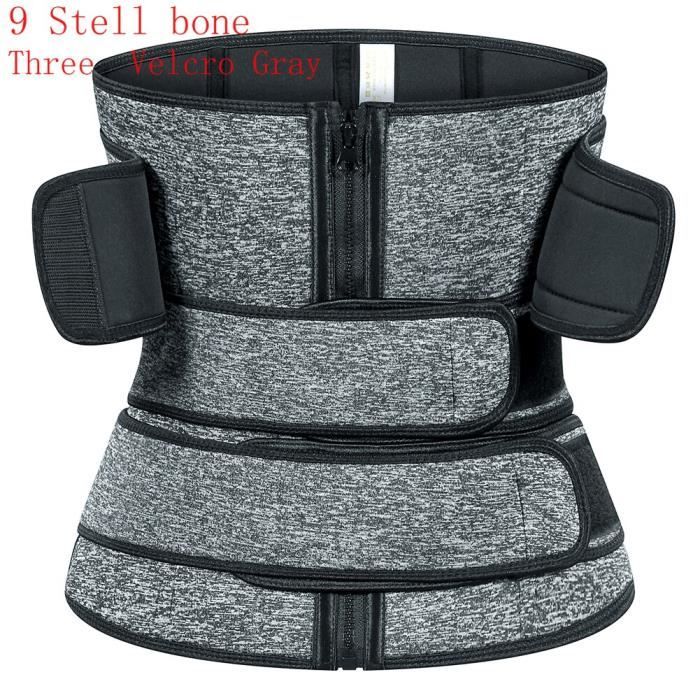 Bustier-corset,Latex taille formateur néoprène Sauna Corset liants ...