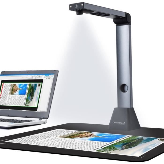 Scanner De Documents Portable X3 : Caméra De Documents Haute Définition ...