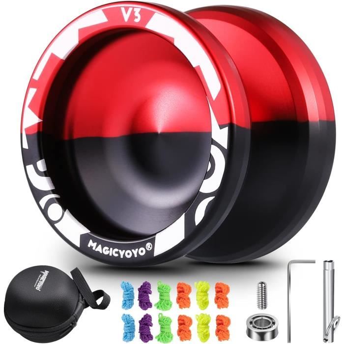 MAGICYOYO V3 Professionnel réactif Yoyo en métal pour débutants et Enfants en Alliage avec ...