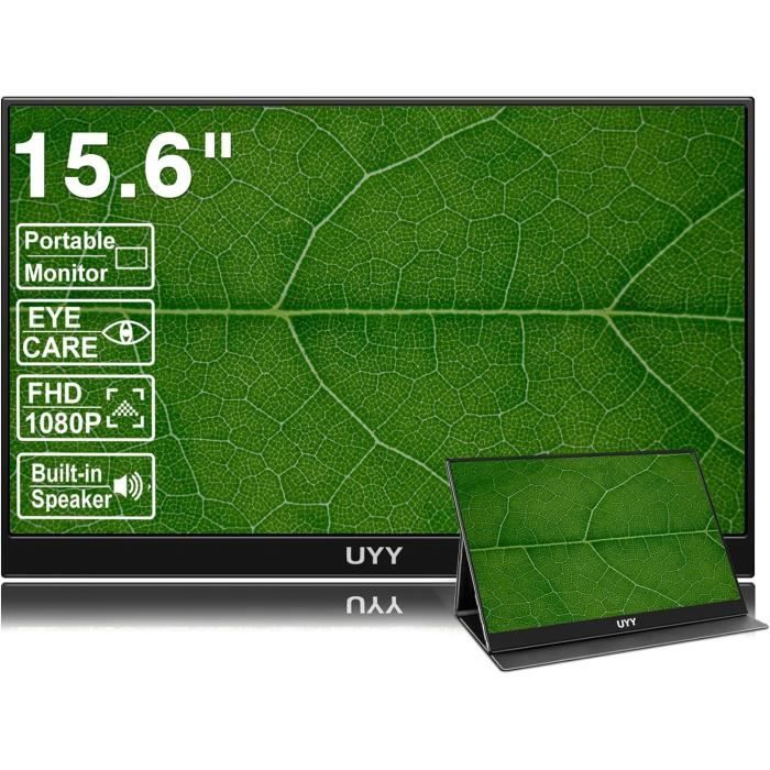 Ecran Portable 15,6" Ips Freesync Moniteur Portable Fhd Gaming Monitor ...