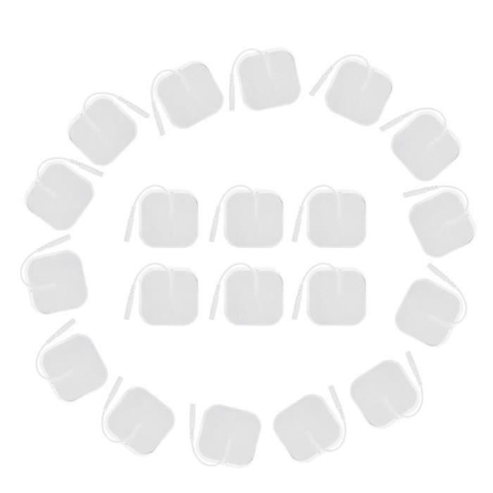 Patch pour électrodes TENS 20pcsSac Patch d'Électrode Tens 5x5cm pour ...