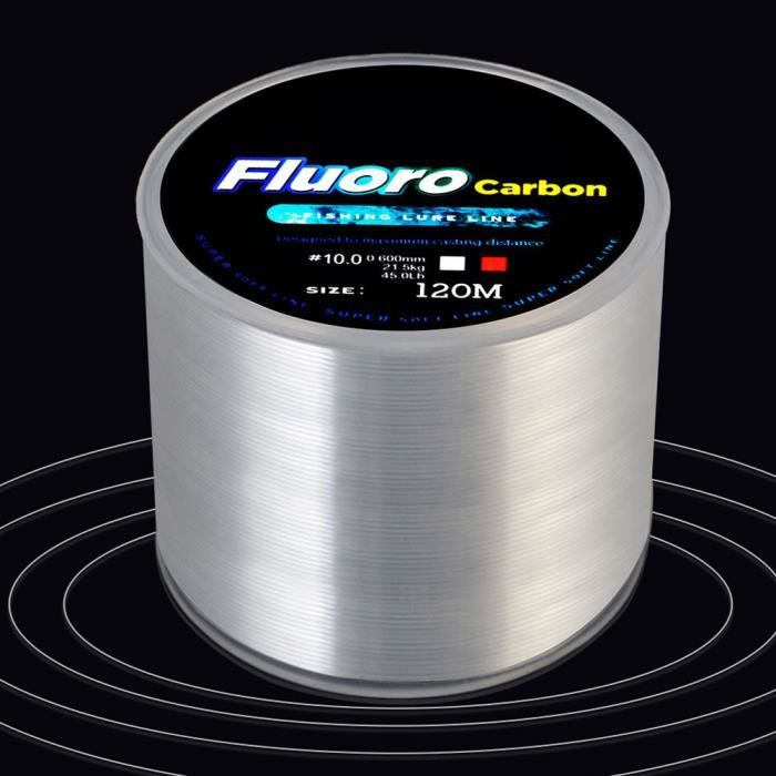 Fil de pêche - Non spécifié - 0.6mm - 21.5kg - Fluorocarbone ...