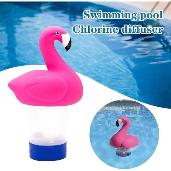 JINGLING chlore flottant animal , tablettes chlore réglables, flotteur ...