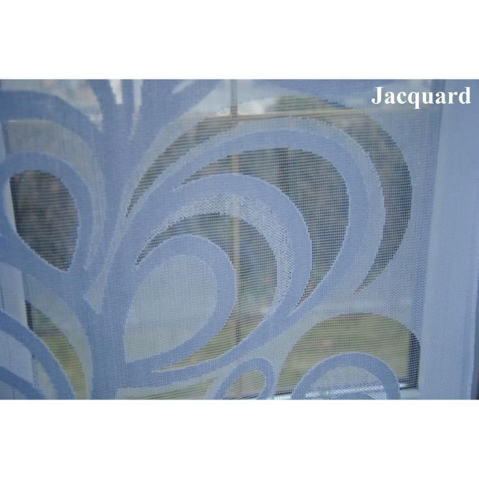 Hg-Amelia Rideau De Balcon Design Moderne (Motif 1)[n10201] - Cdiscount ...
