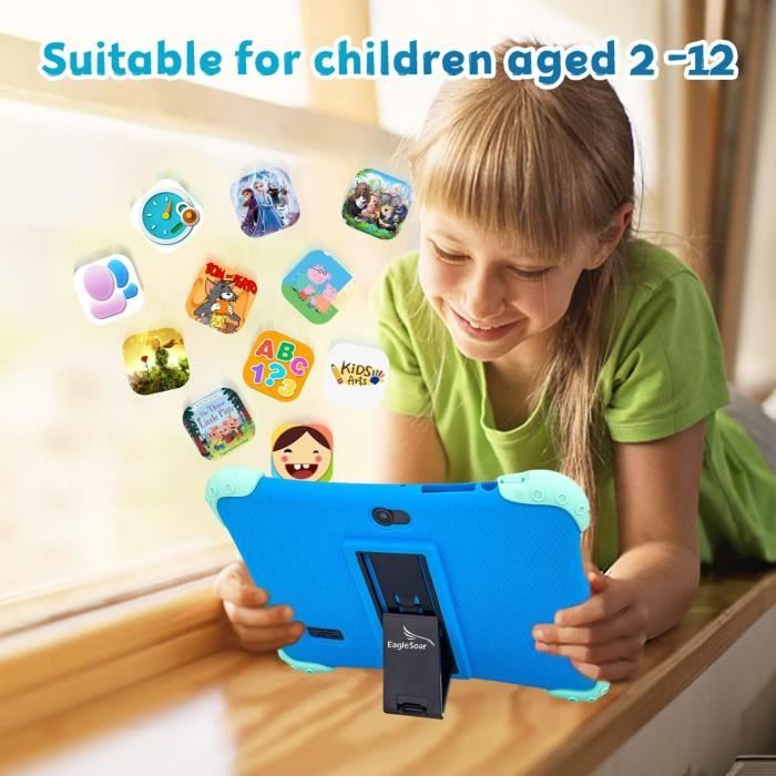 Tablette 7 Pouces, Android 11 Tablette Pour Enfant 2Go Ram 32Go Rom Quad Core Contrôle Parental ...