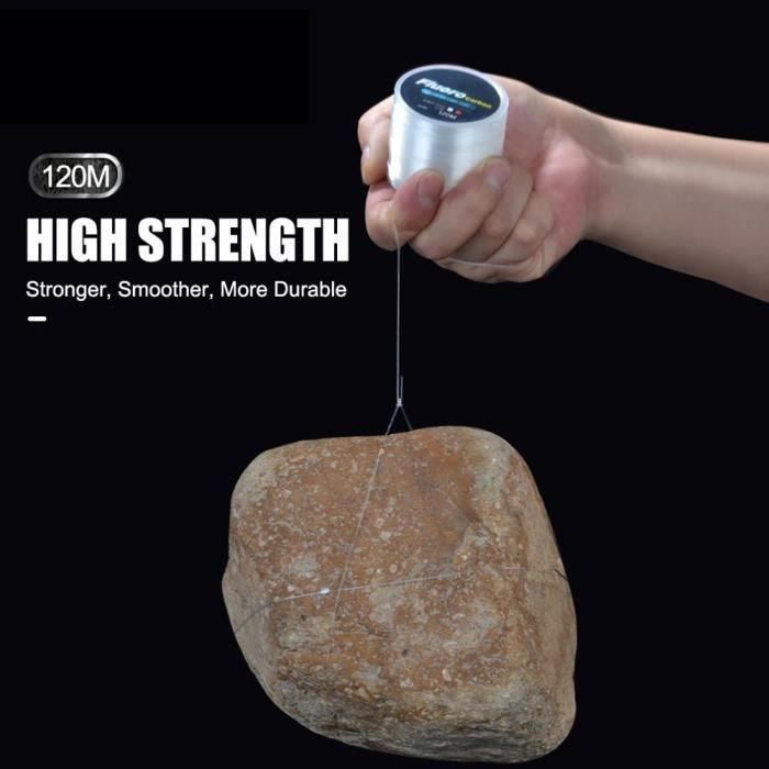 Fil de pêche - Non spécifié - 0.6mm - 21.5kg - Fluorocarbone ...