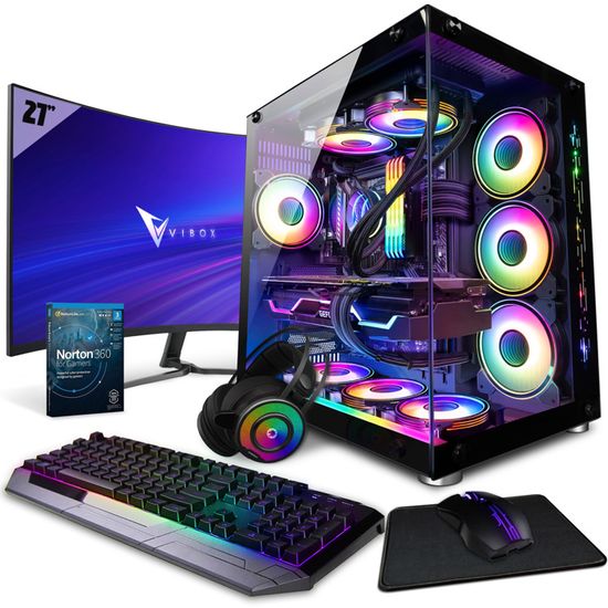 Vibox SG-X-244 PC Gamer • 27" Écran • Intel Core i9 14900KF • AMD RX ...
