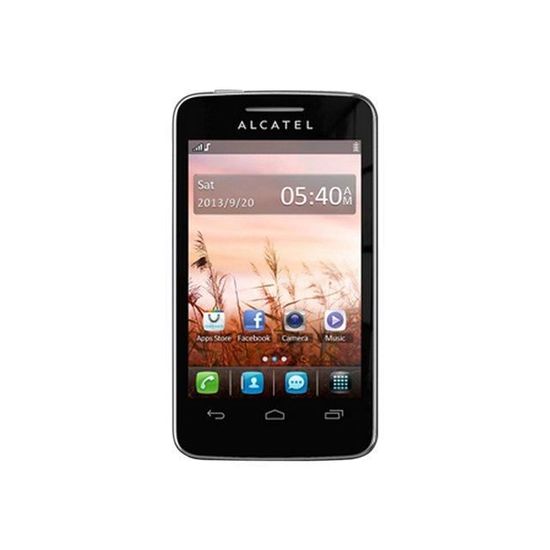 Alcatel One Touch Tribe 3040G - GSM - noir corbeau - Cdiscount Téléphonie