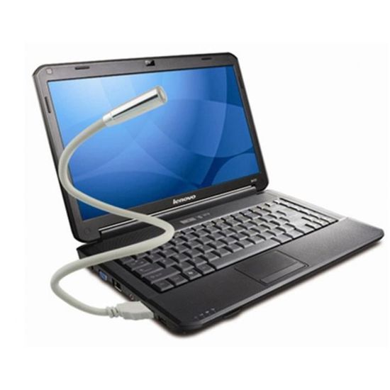 Mini Usb Lampe Led Flexible Pour Pc Portable Blanc Brillant Noir Usb ...