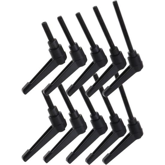Lot De 10 Poignées De Levier De Serrage M6 Filetage Extérieur X20-32-40 ...
