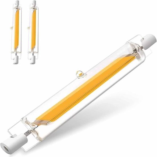 R7S Led 78Mm Dimmable,10W Ampoules Led R7S Cob,Équivalent É 100W ...